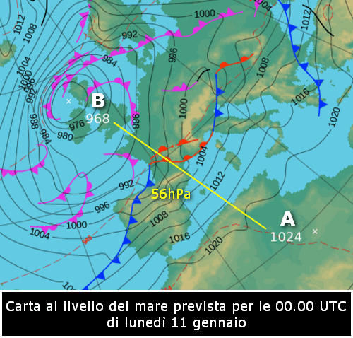 Gran VENTO in arrivo sui nostri mari, occhi puntati sul Levante Ligure ...